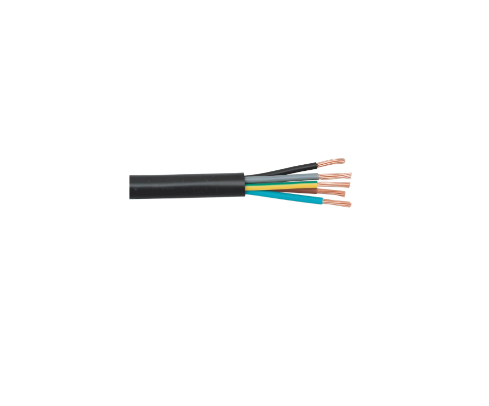 Jordkabel N1XV-U, 5G2,5 mm², 0,6/1kV. PEX-iso., PVC-mantlad. – Ledbruket.se